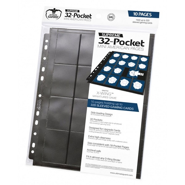 Ultimate Guard: 32-Pocket Mini-Amercian Pages – Devir México